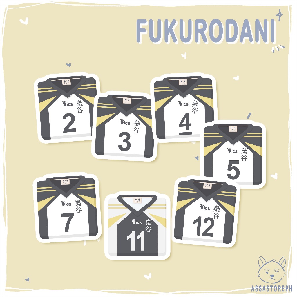 HAIKYUU Fukurodani Anime Magnetic Bookmark | Assastoreph | Shopee ...