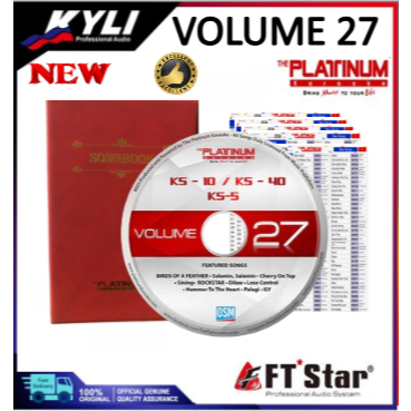 Platinum KS-5/KS10/KS40/K-BOX 2 CD Songbook Volume 27 Updated 2024 | Shopee Philippines