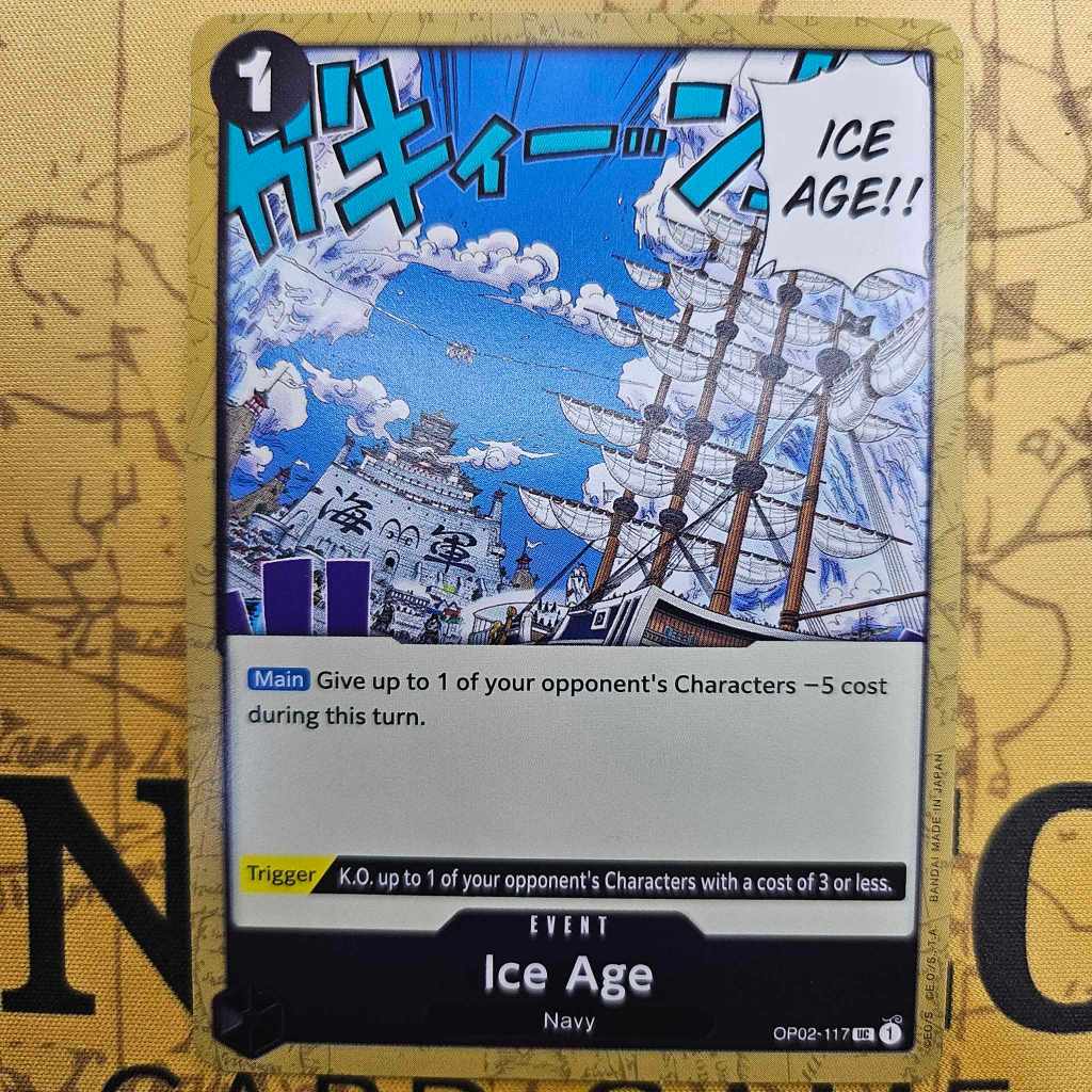 One Piece TCG [ENGLISH] OP02-117 UC Ice Age [ENGLISH VERSION] | Shopee Philippines