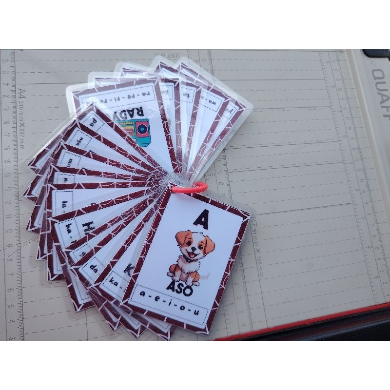 ABAKADA FLASH CARD - TAGALOG (LAMINATED) | Shopee Philippines
