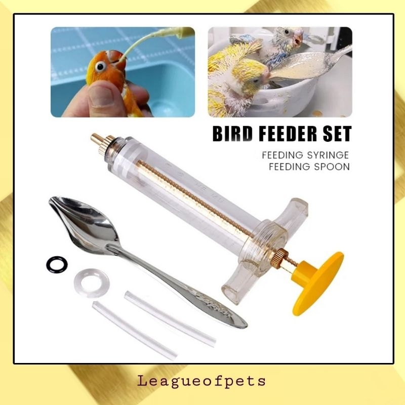 Bird Feeding Set HandFeed Bird Cockatiels Albs | Shopee Philippines
