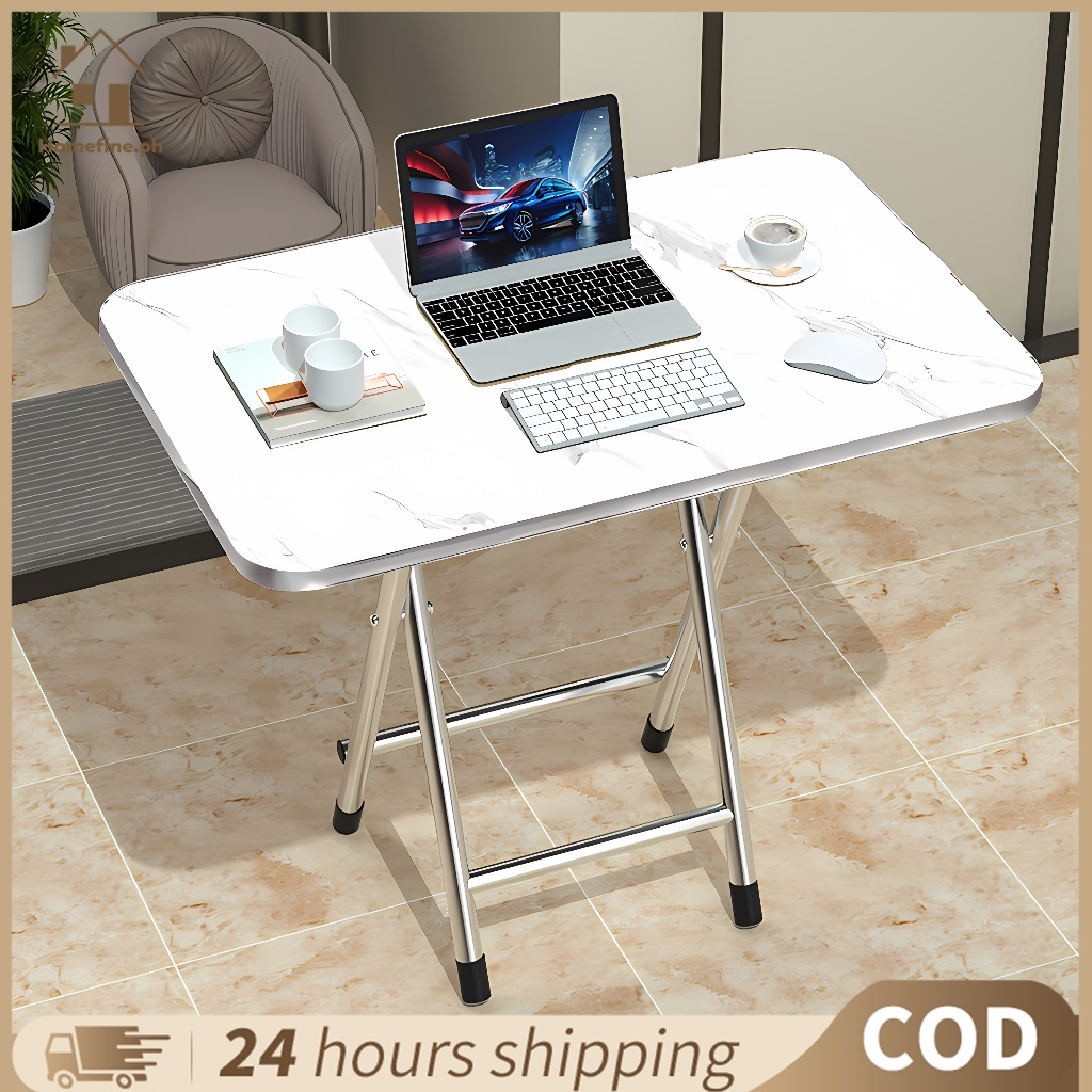 COD⭐Dining Table Foldable Table Household Small Rice Table Portable ...