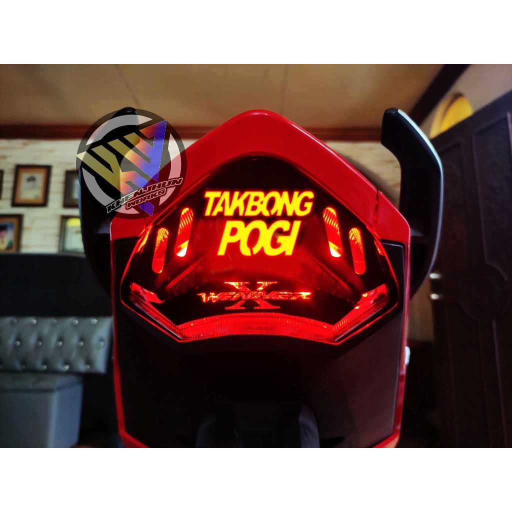 Tail Light Decal Sticker For Honda Winner X 150 Takbong Pogi Design ...