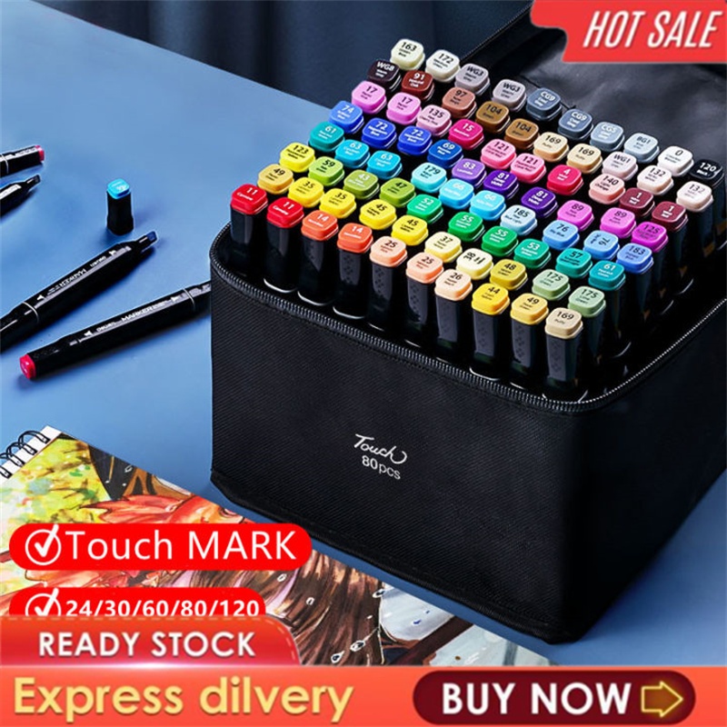 TOUCH MARKER Marker Set Color Marker Set Highlighter Set Coloring ...