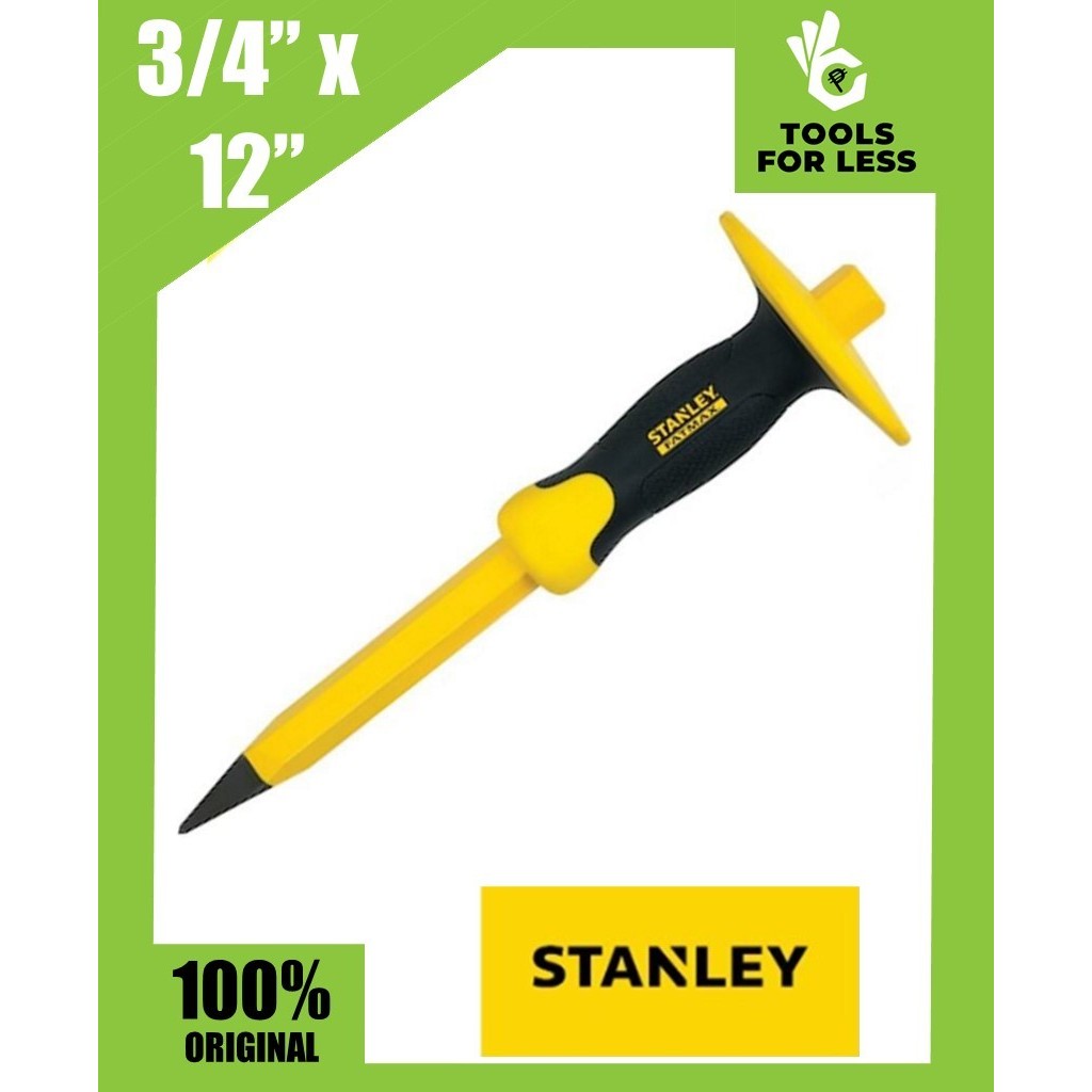 Stanley Fatmax Concrete Pointed Chisel 3/4" x 12" Model: 16-329 ...