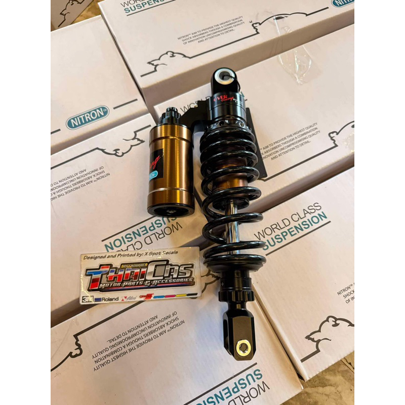 Nitron Over Racing Shock 305mm Premium Copy For Mio / Click / Nmax ...