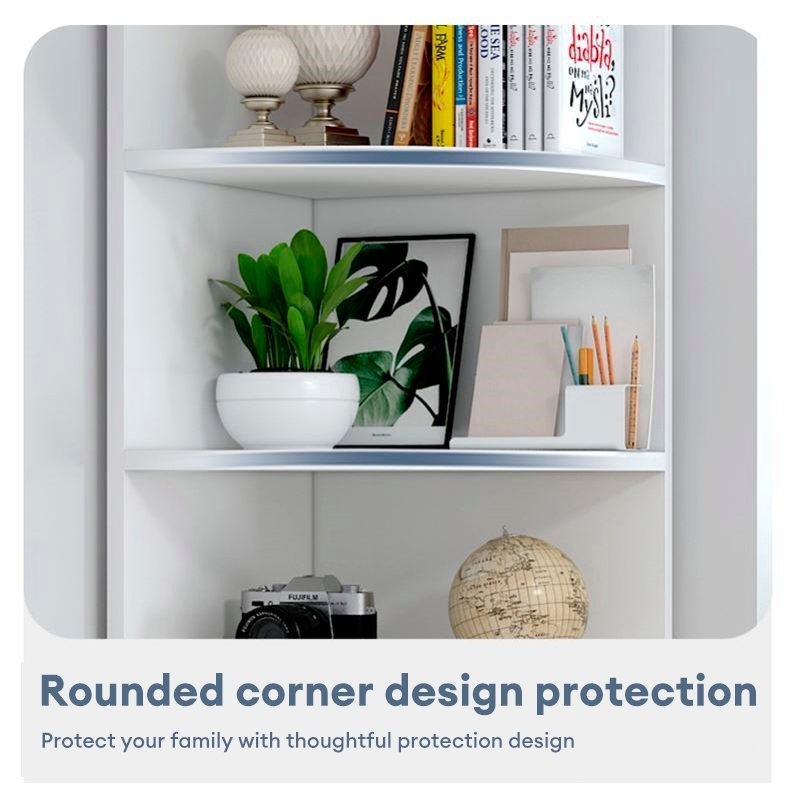 Corner Cabinet Wall Corner Triangle Cabinet Storage Rack | Shopee ...