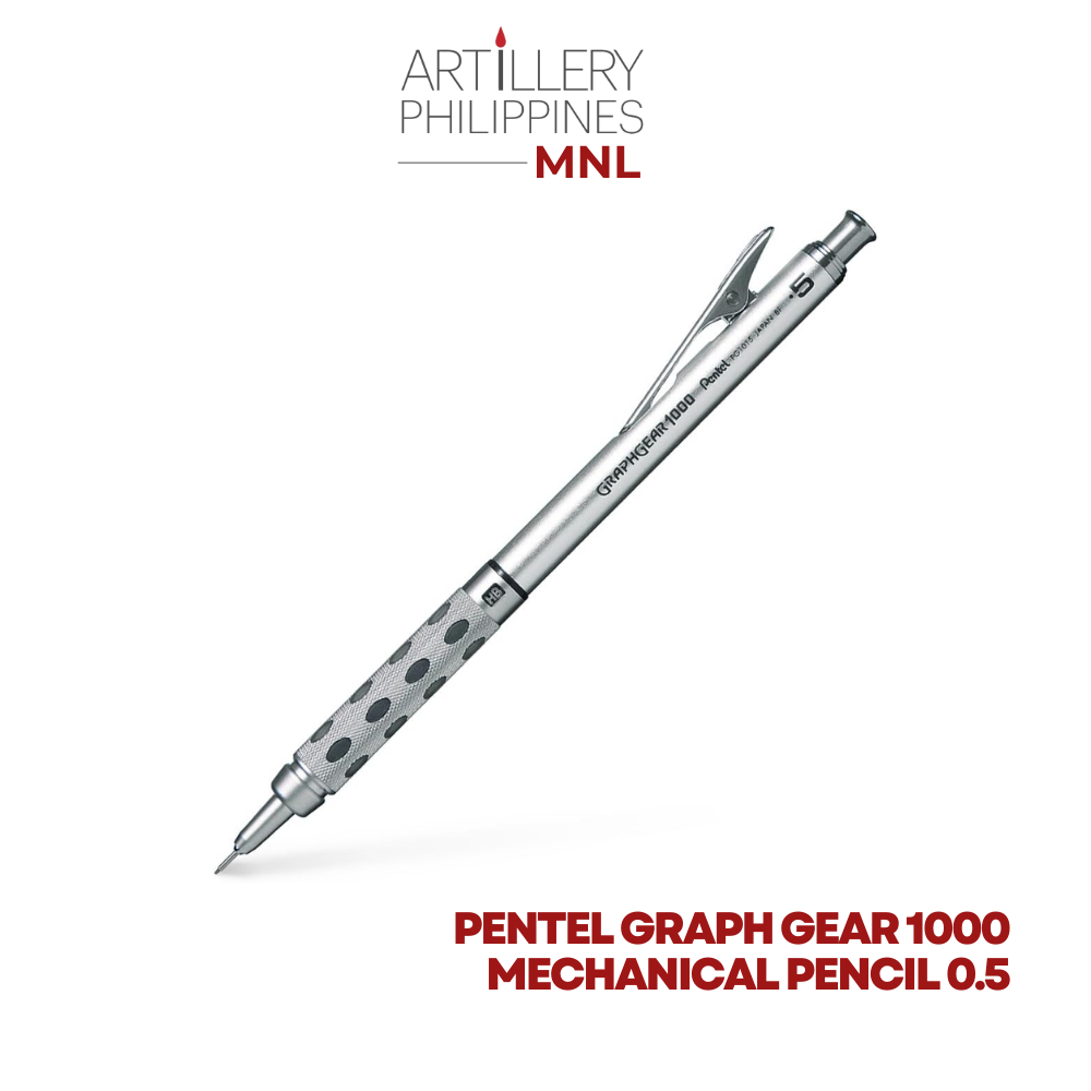 Pentel Graph Gear 1000 Mechanical Pencil [0.4mm, 0.5mm, 0.7mm] for ...