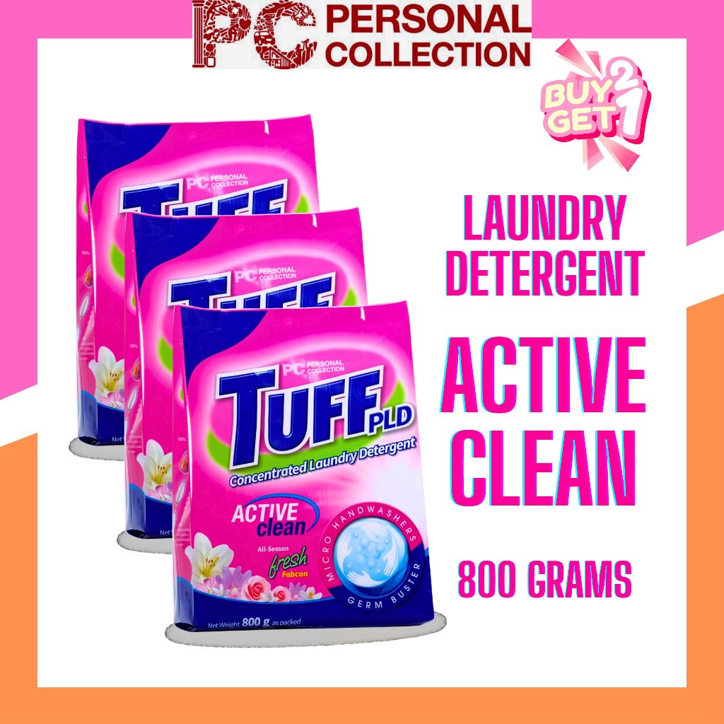 Personal Collection Tuff Powder Laundry Detergent Active Clean 800 ...