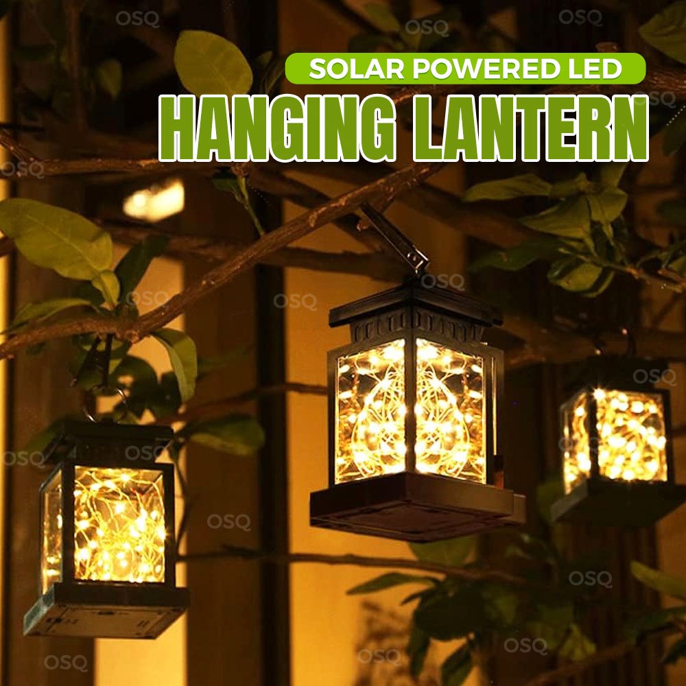 OSQ 1/20/30LED Waterproof Solar Powered Outdoor & Indoor LED Hanging ...