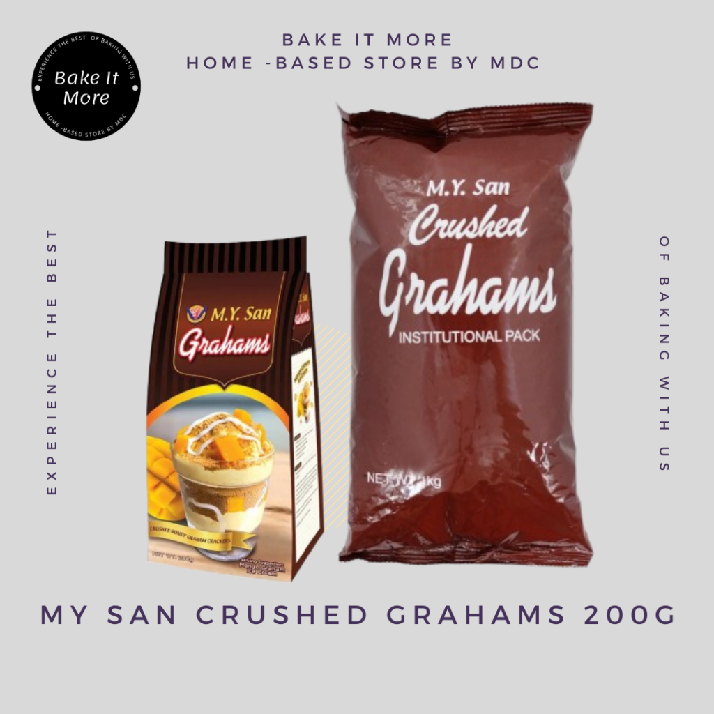 M.Y. San Institutional Crushed Graham 200g and 1kg | Shopee Philippines