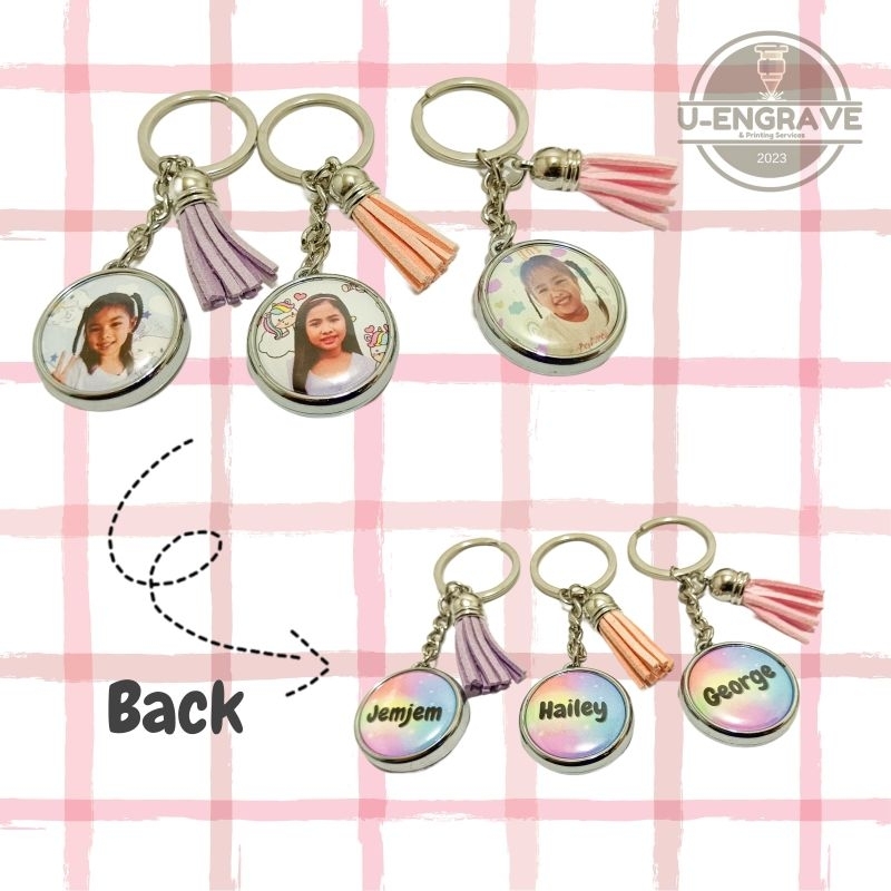 Double side Button Badge Keychain | Shopee Philippines