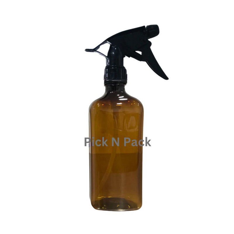 1L Rectangle Trigger Spray Aesthetic PET Plastic bottle (Empty) | Shopee Philippines