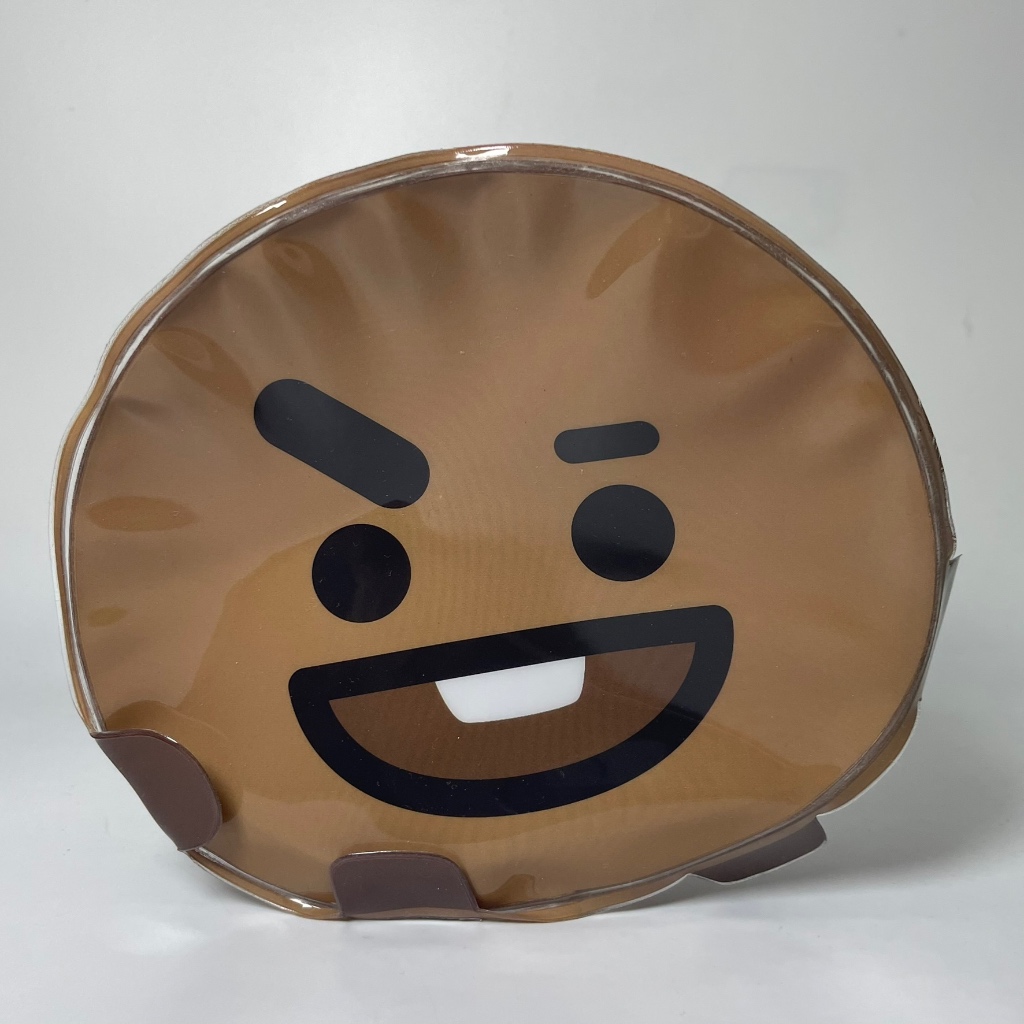 UNSEALED BT21 Japan Shooky Face Pouch BTS Yoongi Line Friends | Shopee ...