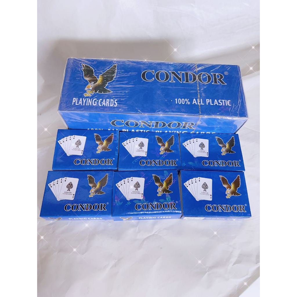 Condor Playing Poker Cards 12pcs/box | Shopee Philippines