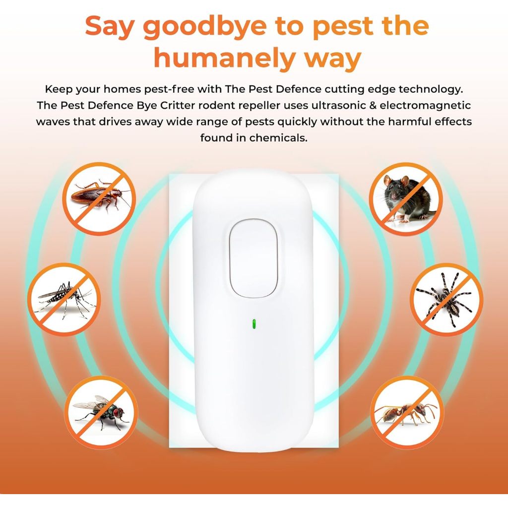 COD Ultrasonic Electronic Anti Mosquito Rat Bug Pest Reject to drive ...
