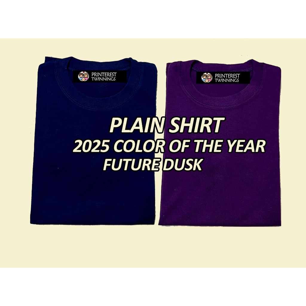 FUTURE DUSK PLAIN SHIRT NO PRINT COTTON FABRIC | Shopee Philippines