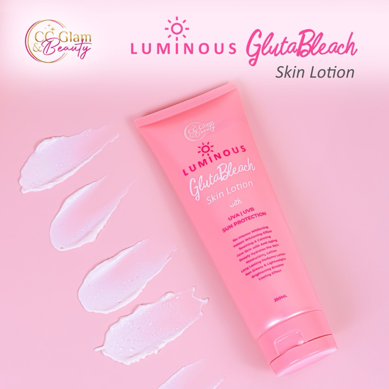Luminous GlutaBleach Lotion by Cc glam & Beauty | Shopee Philippines