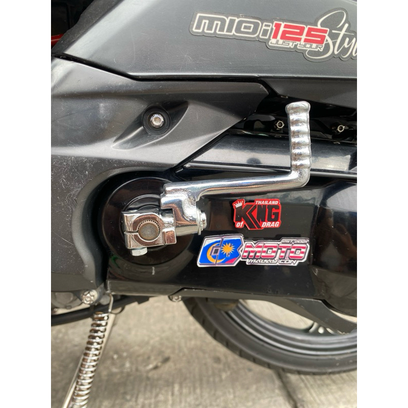 KING DRAG & MUFAC ALLOY KICK START FOR MIO SPORTY / MIO I 125 / SOUL I ...