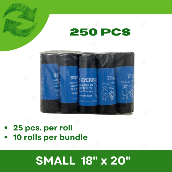 Superb Trash/Garbage Bag Bundle Small | Medium | Large | XL | XXL 10-25 ...