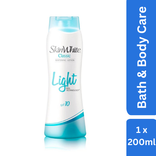 SkinWhite Classic Lotion SPF 10 200ml | Shopee Philippines