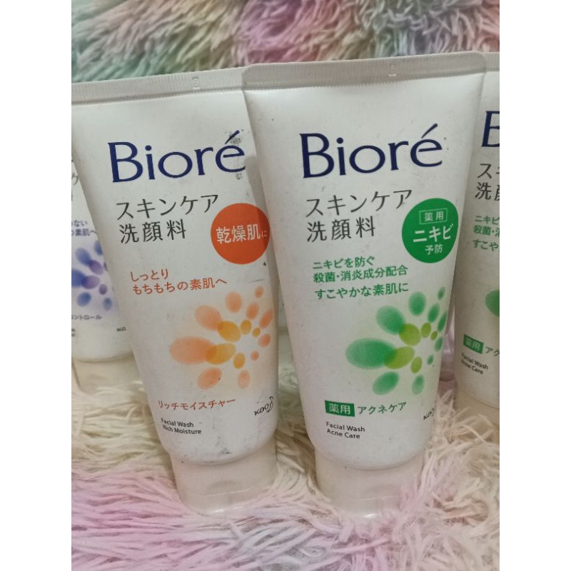 BIORE(Facial Wash/Acne Care) | Shopee Philippines