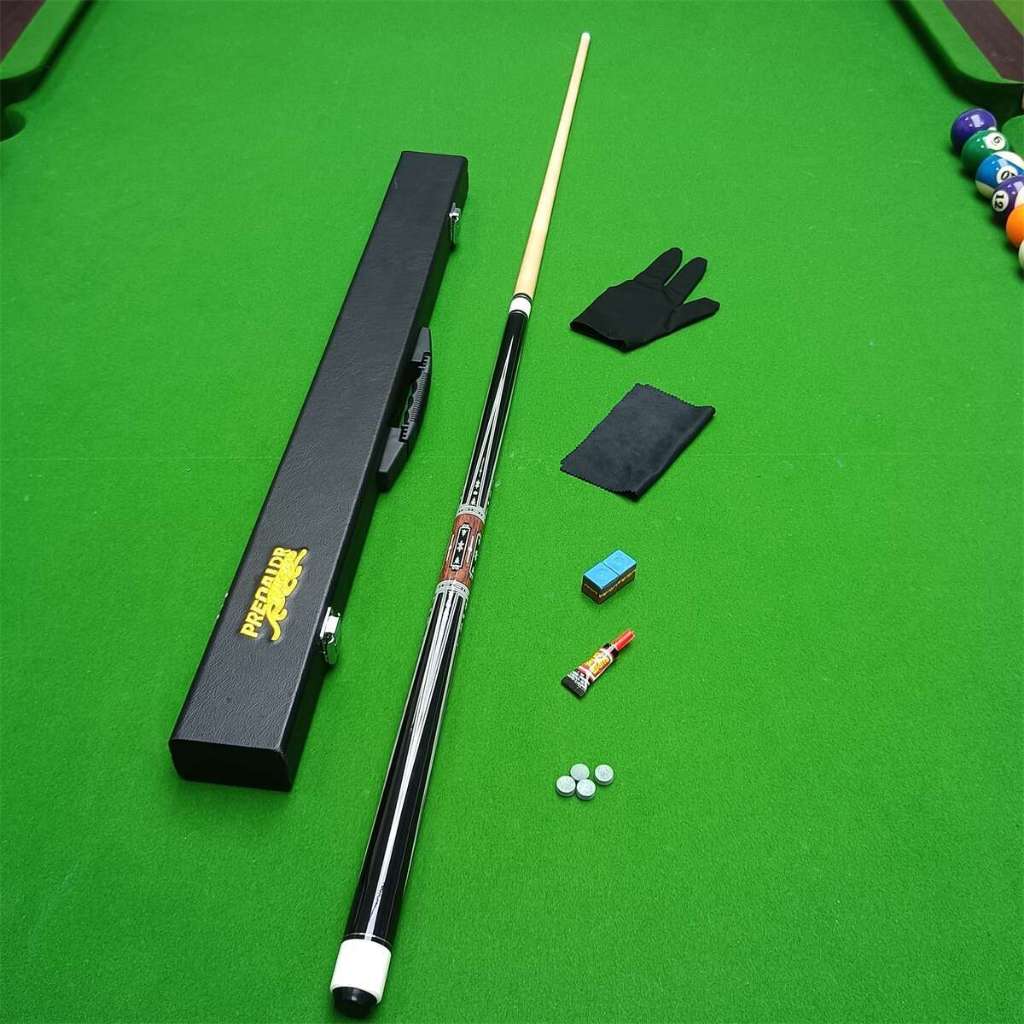 11.5mm Billiard Cue Black Eight Cue 1/2 Split Cue Big Head Snooker ...
