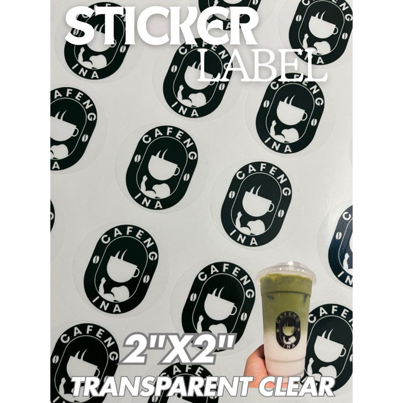 2"X2" 500PCS STICKER LABEL WATERPROOF SMUDGE PROOF HIGH QUALITY ...