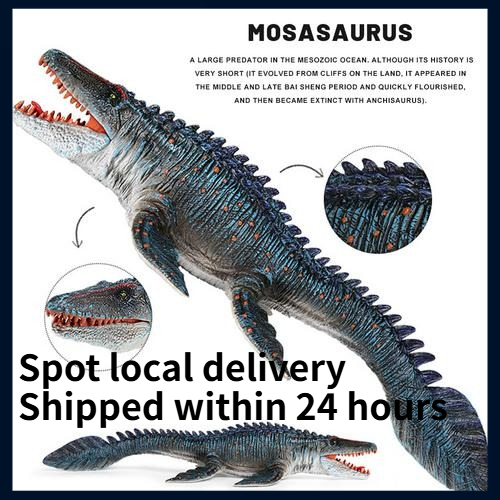 Simulation dinosaur model underwater Mosasaur sea king Mosasaur plastic ...