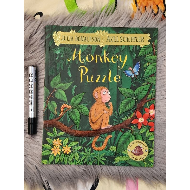 Monkey Puzzle | Pictureflap Storybook by Julia Donaldson (Preloved-VGC ...
