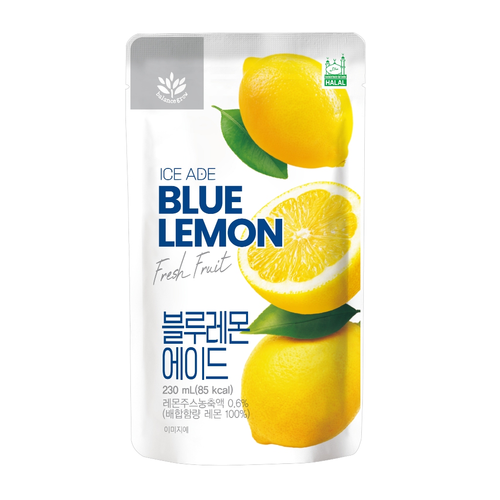 Balance Grow Ice Ade Blue Lemon 230mL | Shopee Philippines
