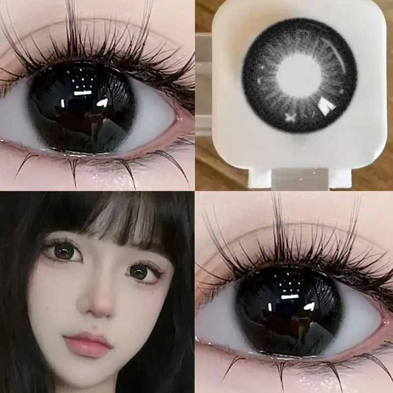 COCOLENS Brown Contact Lenses 14.2-14.5mm 1 Pair with Natural ...
