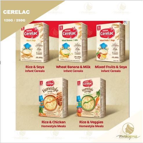 CERELAC Infant Cereal 120g/250g | Shopee Philippines