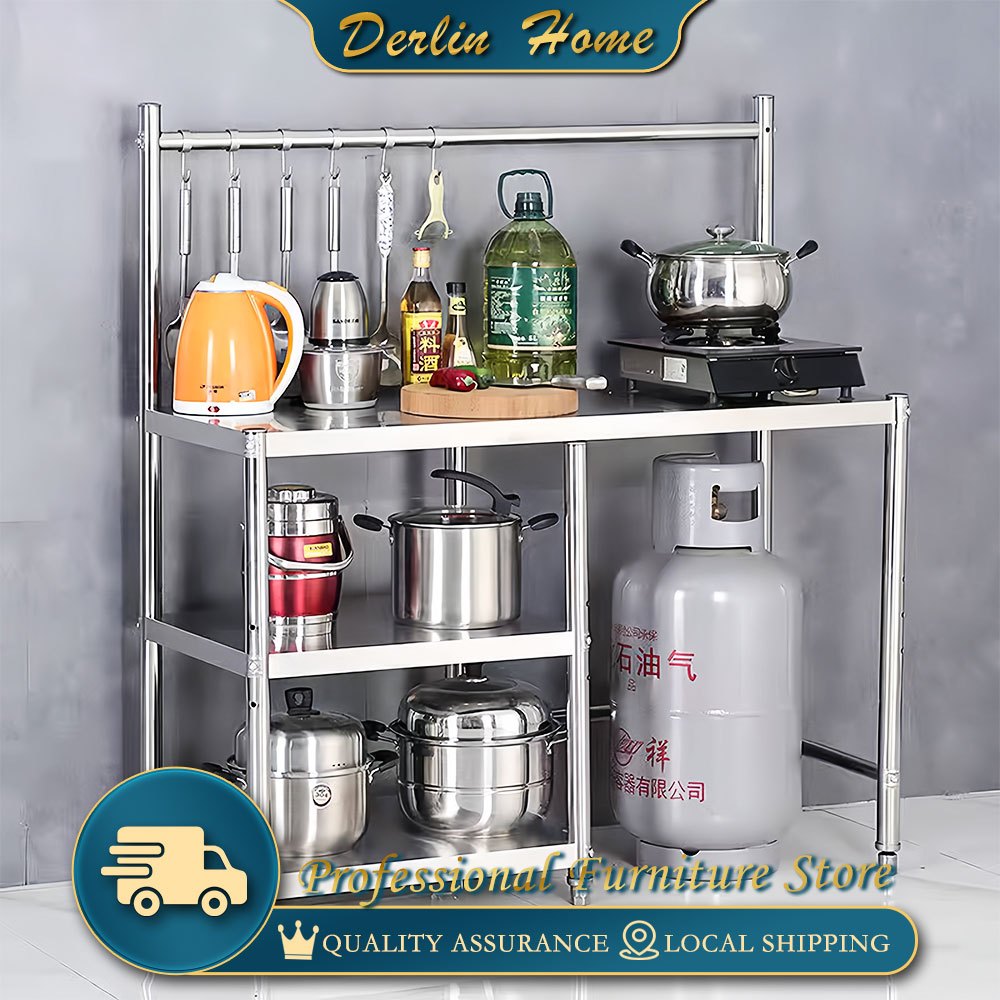 Darlin’s Home Kitchen gas stove storage rack Kitchen Organizer Gas ...