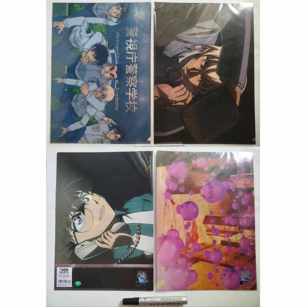 Detective Conan Anime Clearfile (2 pcs set) | Shopee Philippines