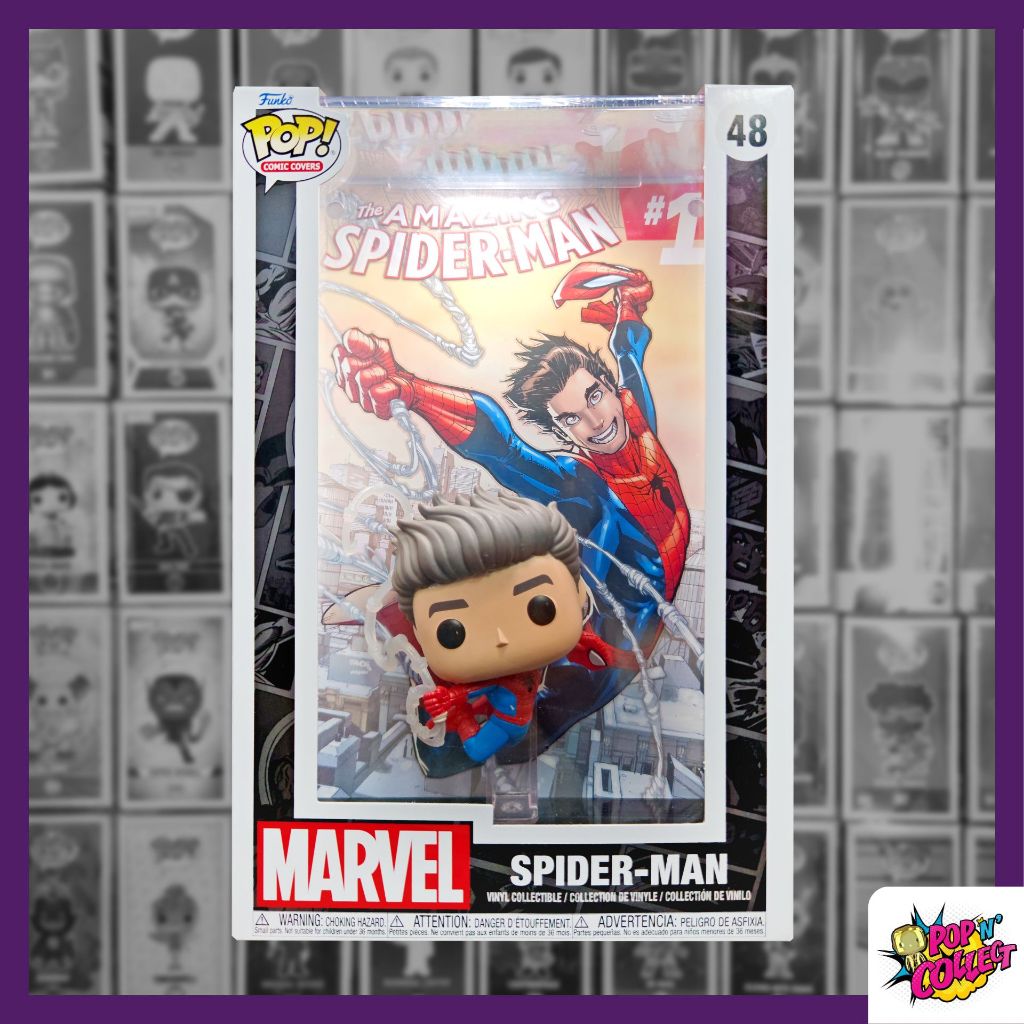Funko Pop! Marvel - Spider-man 48 (Peter Parker) Comic Cover (Sold by ...