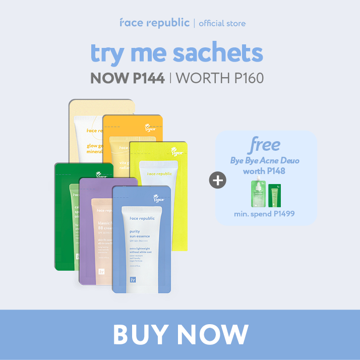 Face Republic TRY ME Sachets. | Shopee Philippines