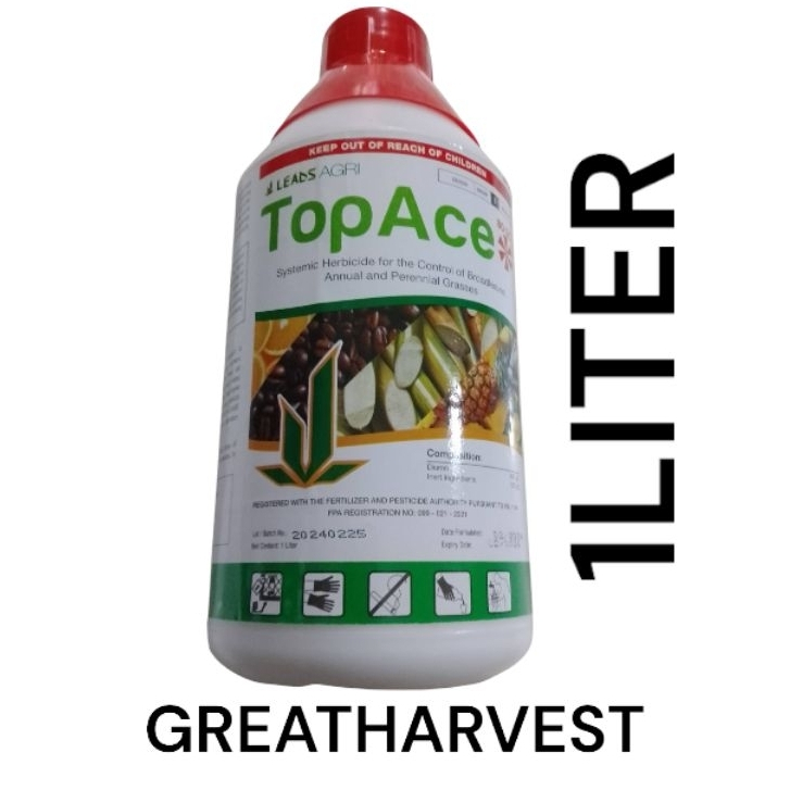 TOP ACE 80 SC SYSTEMIC HERBICIDE LIQUID DIURON(1 LITER)BY LEADS AGRI ...
