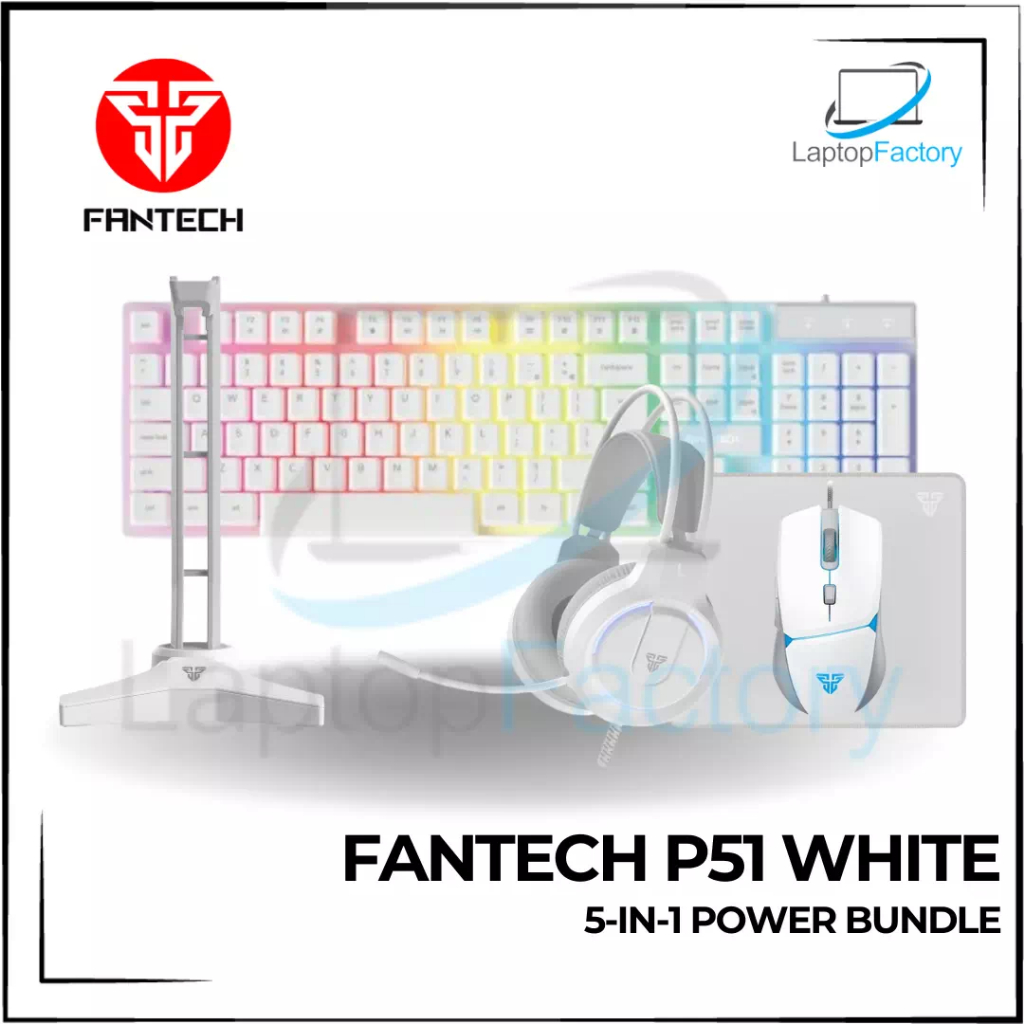 Fantech 5 in 1 Gaming Power Bundle P51 – White | Shopee Philippines