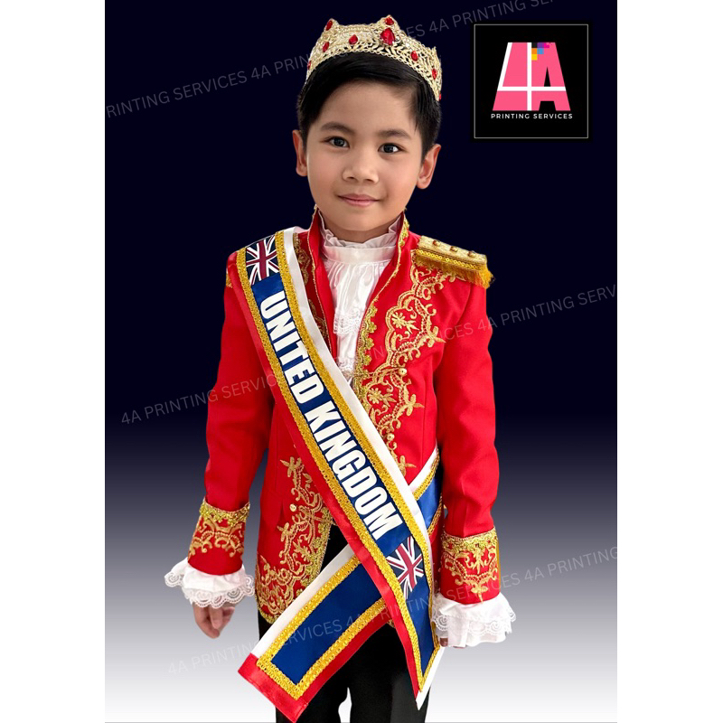 Kid's Size Customized Pageant Sash / Pageant Stole Sash | Shopee ...