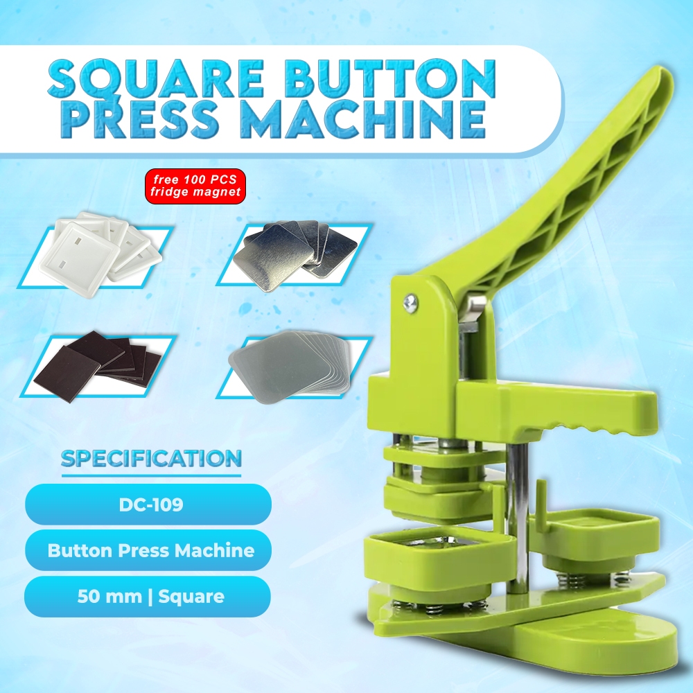 Badge Punch Press Portable Button Maker Machine DIY Pin Button Handmade ...