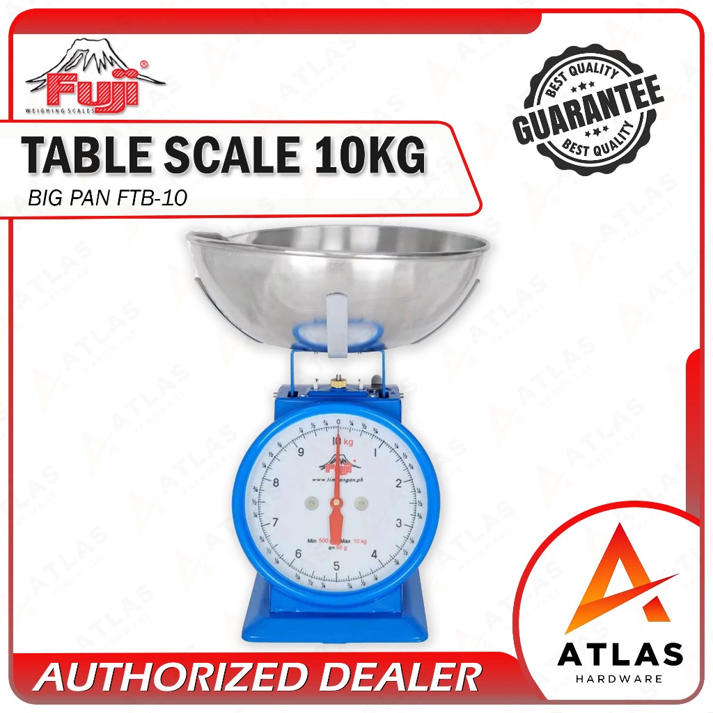 Fuji Table Scale Big Pan FTB 10Kgs. | Shopee Philippines