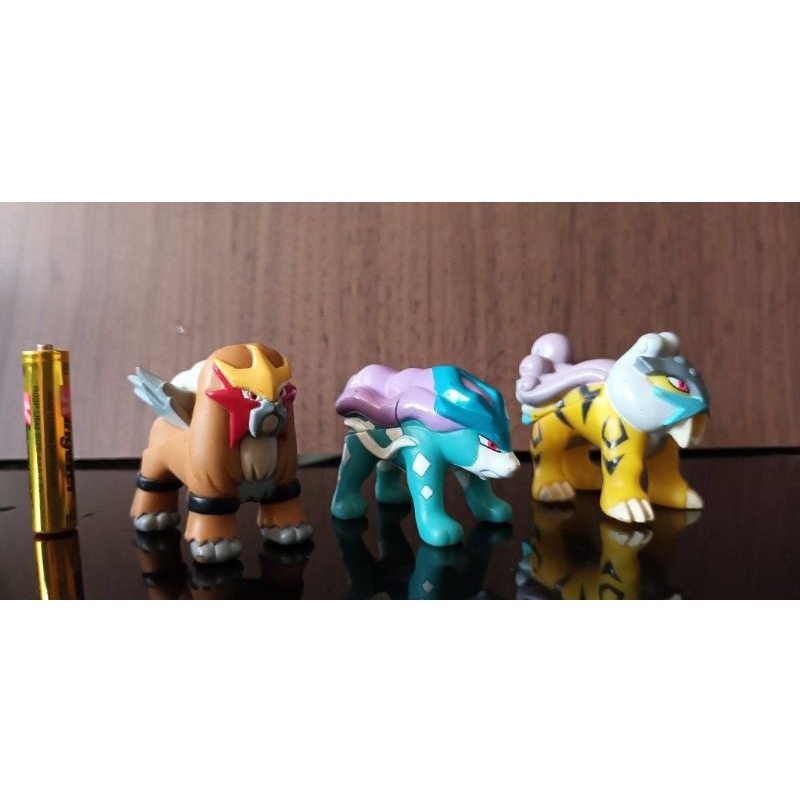 Pokemon Legendary Beast Sofubi Set | Shopee Philippines