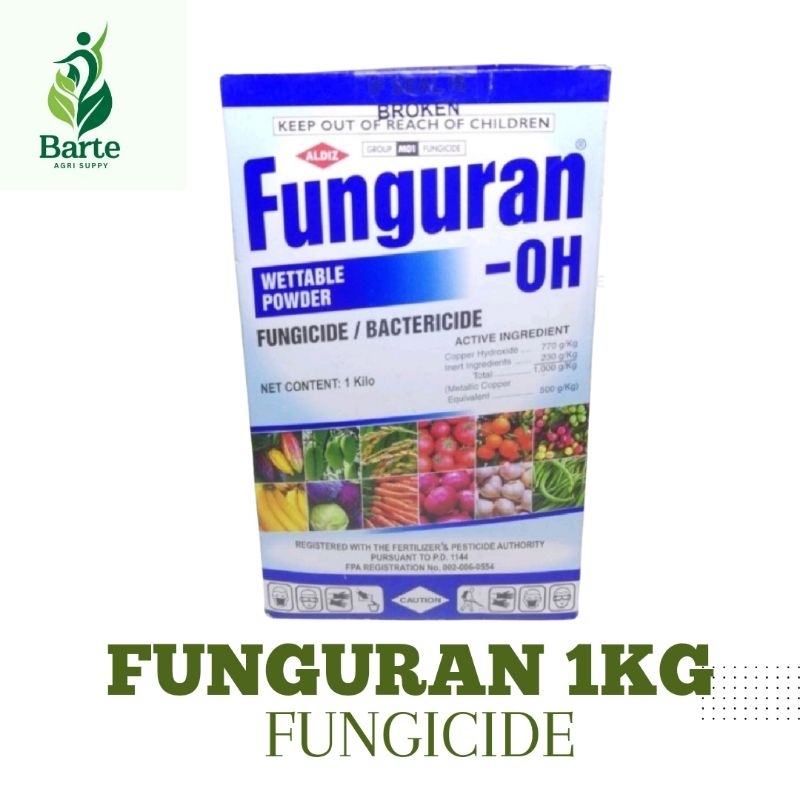 Funguran OH Wettable Powder Fungicide/Bactericide (1kilo) | Shopee ...