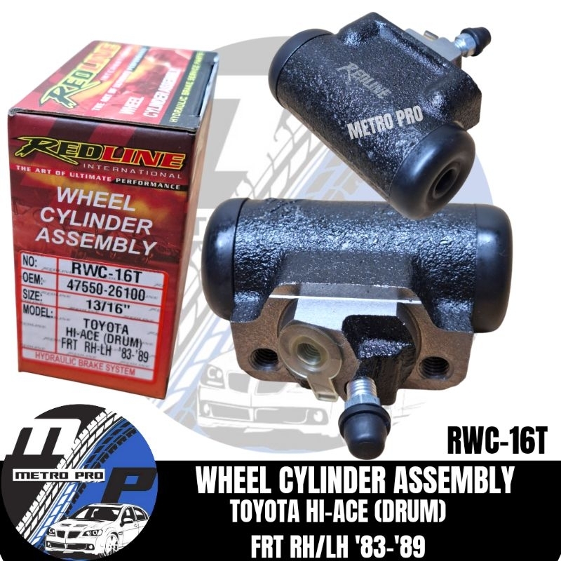 REDLINE Wheel Cylinder Assembly(RWC-16T)For TOYOTA HI-ACE '83-'89(13/16 ...