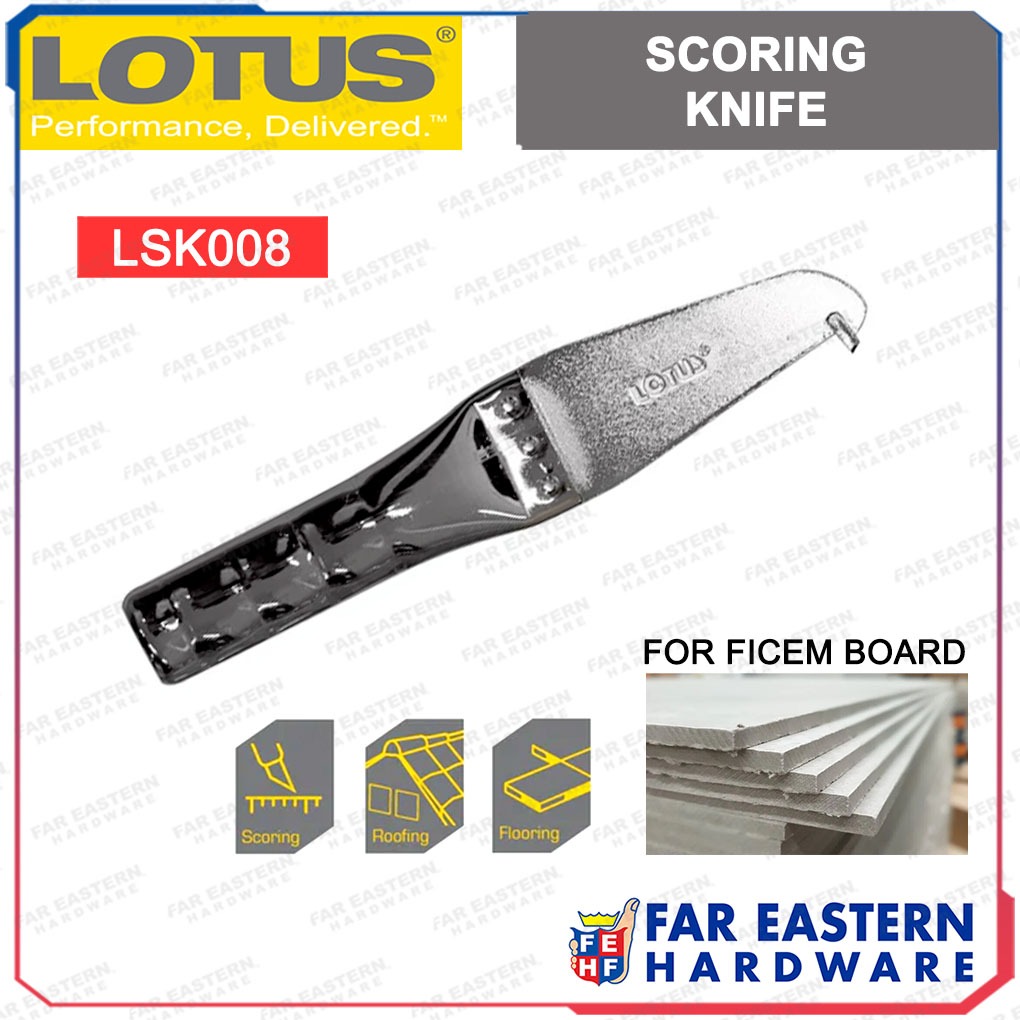 LOTUS Scoring Knife For Hardiflex Cement Ficem Board LSK008 LTHT ...