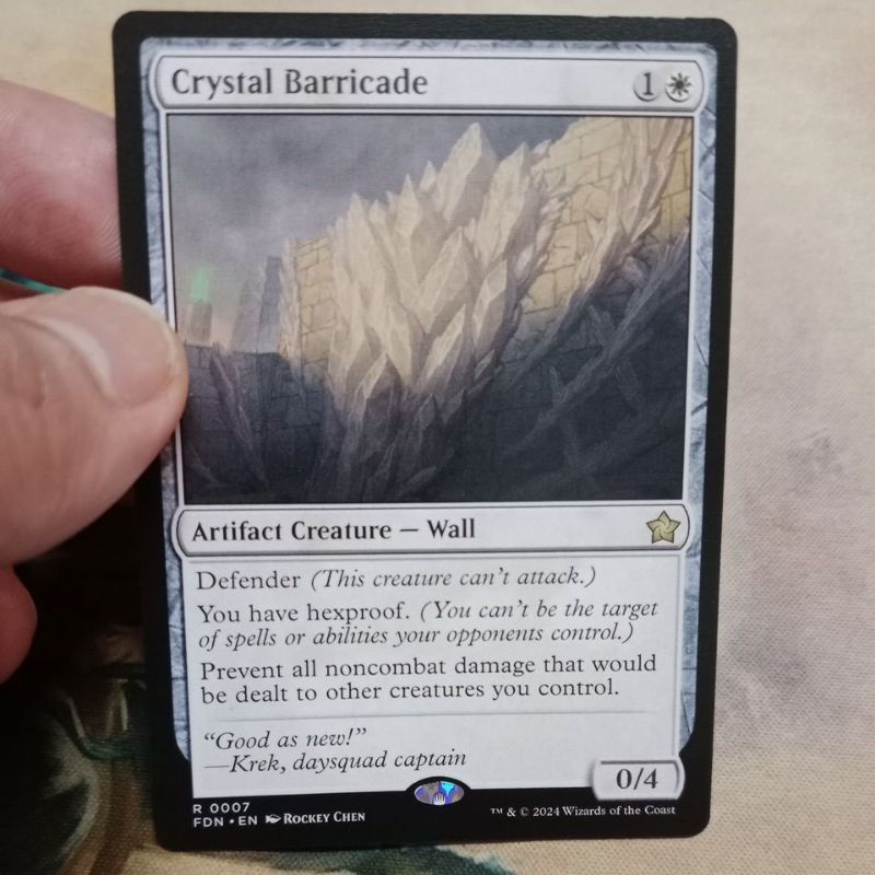 Crystal Barricade (FDN) | Shopee Philippines