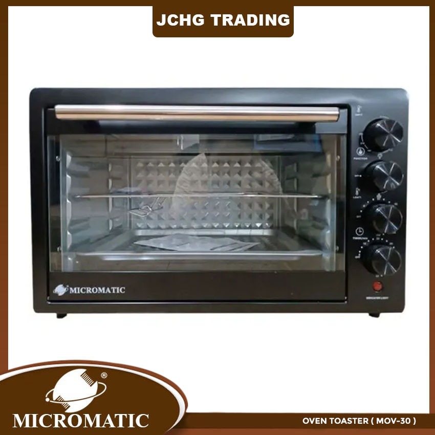 JCHG I Micromatic MOV-30 Oven Toaster 60mins Timer 60-250° Celsius Temp ...