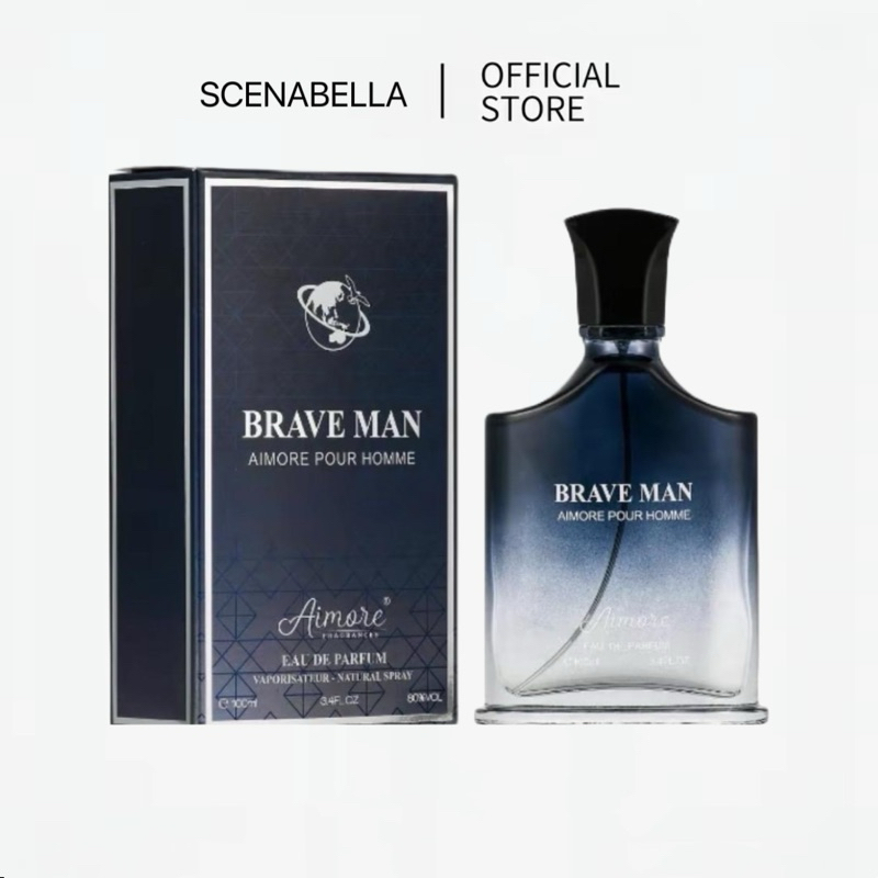 AIMORE Brave Man UPGRADED 100ml Perfume for Men Ethyl Scented Scent ...