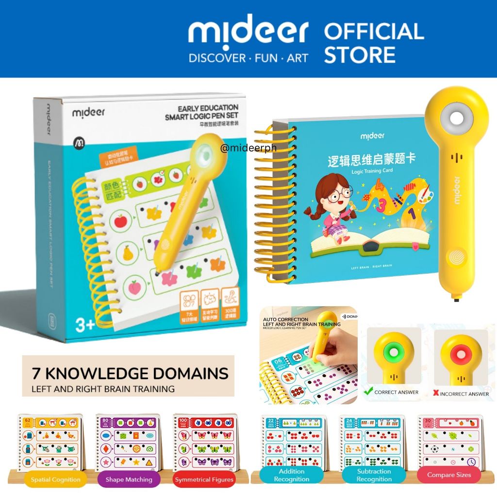 Mideer Early Education Smart Logic Pen Set by Mideer | Shopee Philippines